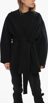 Chlo&eacute; Mantel aus Wolle und Kaschmir mit G&uuml;rtel Chloe