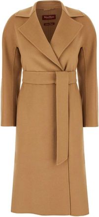 Max Mara Femme, Manteaux, Brun, Taille: 32 FR Cles Coat