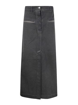 Uma Wang Jupe Midi - Marron