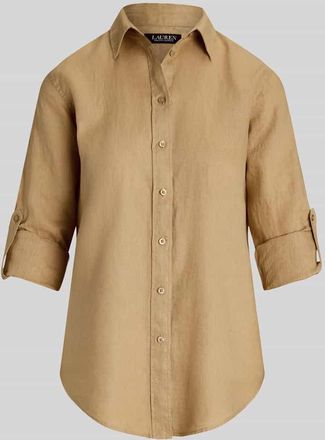 Lauren Ralph Lauren Relaxed Fit Leinenhemd aus reinem Leinen