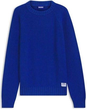 HUGO BOSS Sonnee Pull tricot&eacute;, Open Blue 493, L Homme