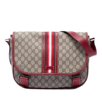 Gucci Sac bandouli&egrave;re vintage Pre-owned en toile - Femme - Pre-owned - Beige - Taille: ONE Size