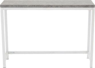 Paris Prix Console Design Rise 110cm Gris & Blanc