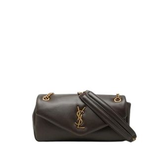 Saint Laurent Pre-owned Calypso Umh&auml;ngetasche - - Pre-owned - Damen - Braun - ONE SIZE