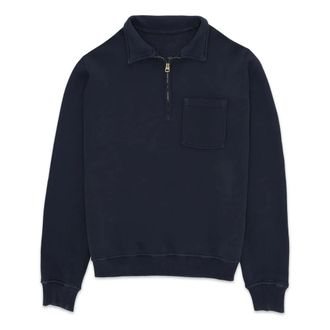 Fortela Homme, Sweatshirts et sweats &agrave; capuche, Bleu, Taille: M Yale Woven Zip Up SweaT-shirt