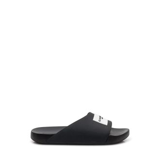 Givenchy Label Slide Mules - - Shoes - Herren - Schwarzk - 44 EU