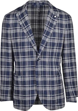 Luigi Bianchi Mantova Homme, Vestes, Multicolore, Taille: L Blazers