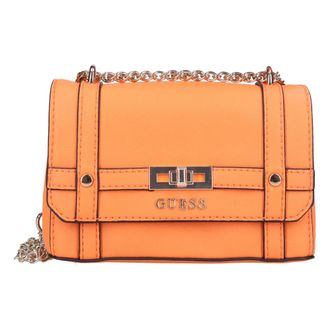 Guess Kunstleder Umh&auml;ngetasche - - Bags - Damen - Orange - ONE SIZE