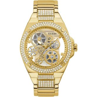 Guess Big Reveal Uhr - - Accessories - Herren - Gelb - ONE SIZE