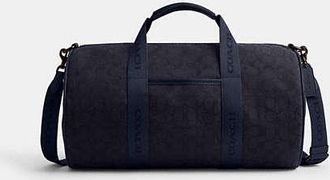 Coach Theo Reisetasche Aus Signature-Jacquard