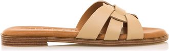 Mtng Flache Sandalen Damen Maria 59580 | 60358 | Laminado Beige
