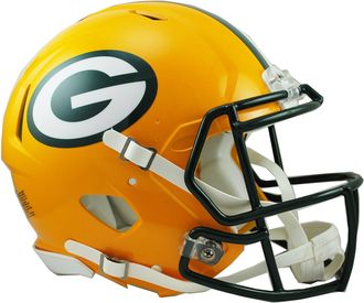 Riddell NFL authentischer Speed Footballhelm f&uuml;r M&auml;nner, Herren, 3001635, Green Bay Packers, einheitsgr&ouml;&szlig;e