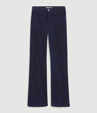 Vanessa Bruno Pantalon Dompay Marine