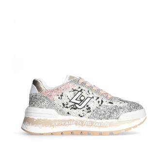 Liu Jo Pinke Leder-Sneakers mit hoher Sohle - - Shoes - Damen - Mehrfarbig - 39 EU
