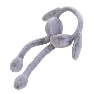 Generic Cache-oreilles unisexe avec oreilles de lapin pour lhiver et lext&eacute;rieur, gris, taille unique