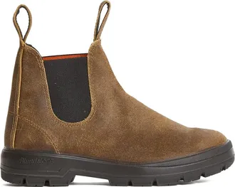 Filson Stiefel - Chelsea Boots In Waxed Suede With Durable Sole - Gr. 6_5 - in Braun - für Damen