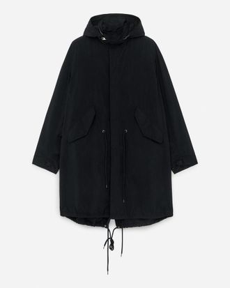 Arket 2-in-1-Fishtail-Parka -Blau