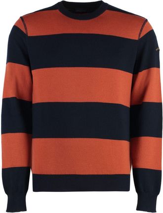 Paul & Shark Gestreifter Pullover - Blau