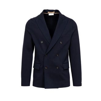 Paolo Pecora Blazer - - Jackets - Herren - Blau - L