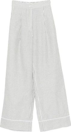 Riviera & Bar Femme, Pantalons, Multicolore, Taille: 38 FR Pantalon &agrave; rayures