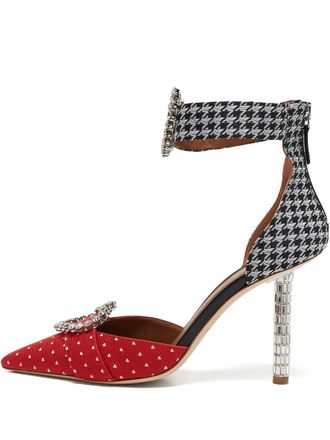 Malone Souliers escarpins à boucle coeur - Rouge
