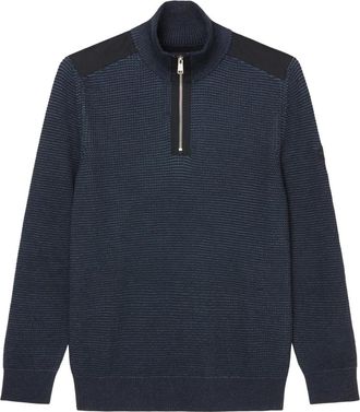 Marc O'Polo Rollkragen Strickware - - Knitwear - Herren - Blau - S