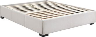 Vente-Unique Lattenrost mit Schubladen 180 x 200 cm ñ Stoff Beige ñ Kolane de YSME