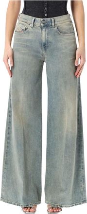 Diesel Femme, Jeans, Bleu, Taille: W26 1978 D-Akemi Flare Jeans
