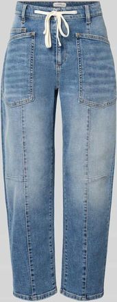 Cambio Straight Fit Jeans mit aufgesetzten Taschen Modell Ocean