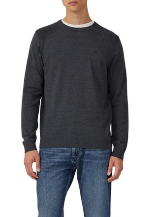 s.Oliver Pullover aus Moulin&eacute;strick mit Crew Neck und Raglan&auml;rmeln