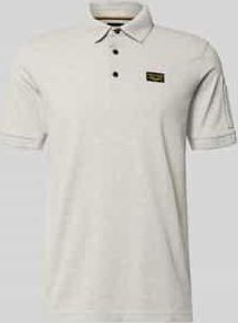 PME Legend Slim Fit Poloshirt mit Logo-Patch