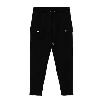 Michael Kors Strick-Jogginghose mit Kordelzug - - Trousers - Herren - Schwarzk - 2XL