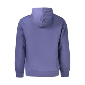 Timberland Cotton Logo Hoodie - Blue
