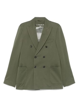 Circolo 1901 blazer en piquet - Vert