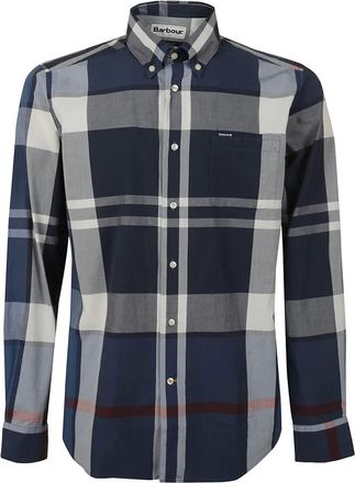 Barbour Homme, Chemises, Bleu, Taille: L Classic Tartan Cotton Shirt