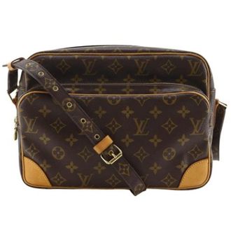 Louis Vuitton Sac bandouli&egrave;re vintage monogramme Pre-owned - Femme - Pre-owned - Brun - Taille: ONE Size