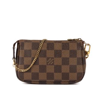 Louis Vuitton Crossbody Bags - Mini Pochette Mini - Gr. unisize - in Braun - f&uuml;r Damen
