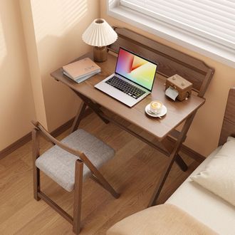 Generic Erforderlich Klapptisch Schreibtisch aus Holz Gaming Tisch Home Office Klappbarer Schreibtisch Arbeitsplatz for Arbeitszimmer Wohnzimmer Büro kleine R