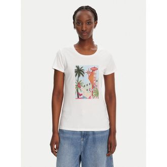 Liu Jo T-Shirt WA5239 JS923 M9565 Wei&szlig; Regular Fit