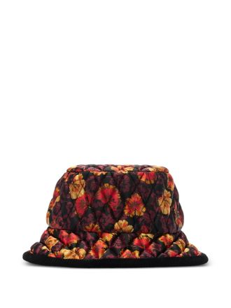 Burberry bob à imprimé géranium - Rouge