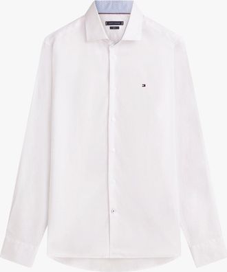 Tommy Hilfiger Chemise droite en coton m&eacute;lang&eacute;