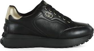 Liu Jo Baskets en Cuir et Simili-cuir LOLO 20 | 5BLDSBF5027P0102 2222 Noir, Noir, 36 EU