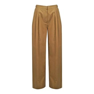 ottod'Ame Femme, Pantalons, Vert, Taille: 36 FR Pantalone Asia