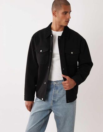 Asos veste barn oversize noire