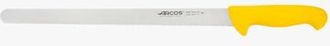 Arcos Kuchenmesser Flexibel Gezahnt 35 cm - Edelstahl NITRUM - Polypropylen Griff Gelb - Pr&auml;ziser Schnitt - Serie 2900