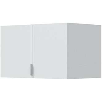 Dmora Universalschrank 2 T&uuml;ren Carre, 1 Regalboden, 51x49h cm Wei&szlig;