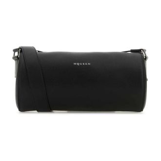 Alexander McQueen Roller Umh&auml;ngetasche - - Bags - Herren - Schwarzk - ONE SIZE