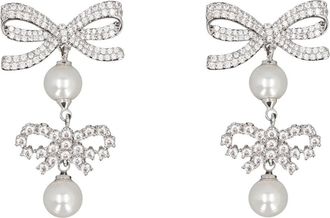 Self Portrait Femme, Accessoires, Gris, Taille: ONE Size Earrings