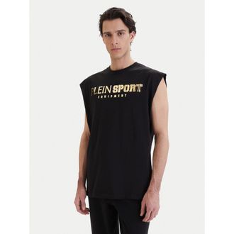 Plein Sport Tank-Top PAEC MTK8319 STE001N Schwarz Regular Fit