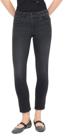 Liu Jo Femme, Jeans, Noir, Taille: W29 Cropped Jeans